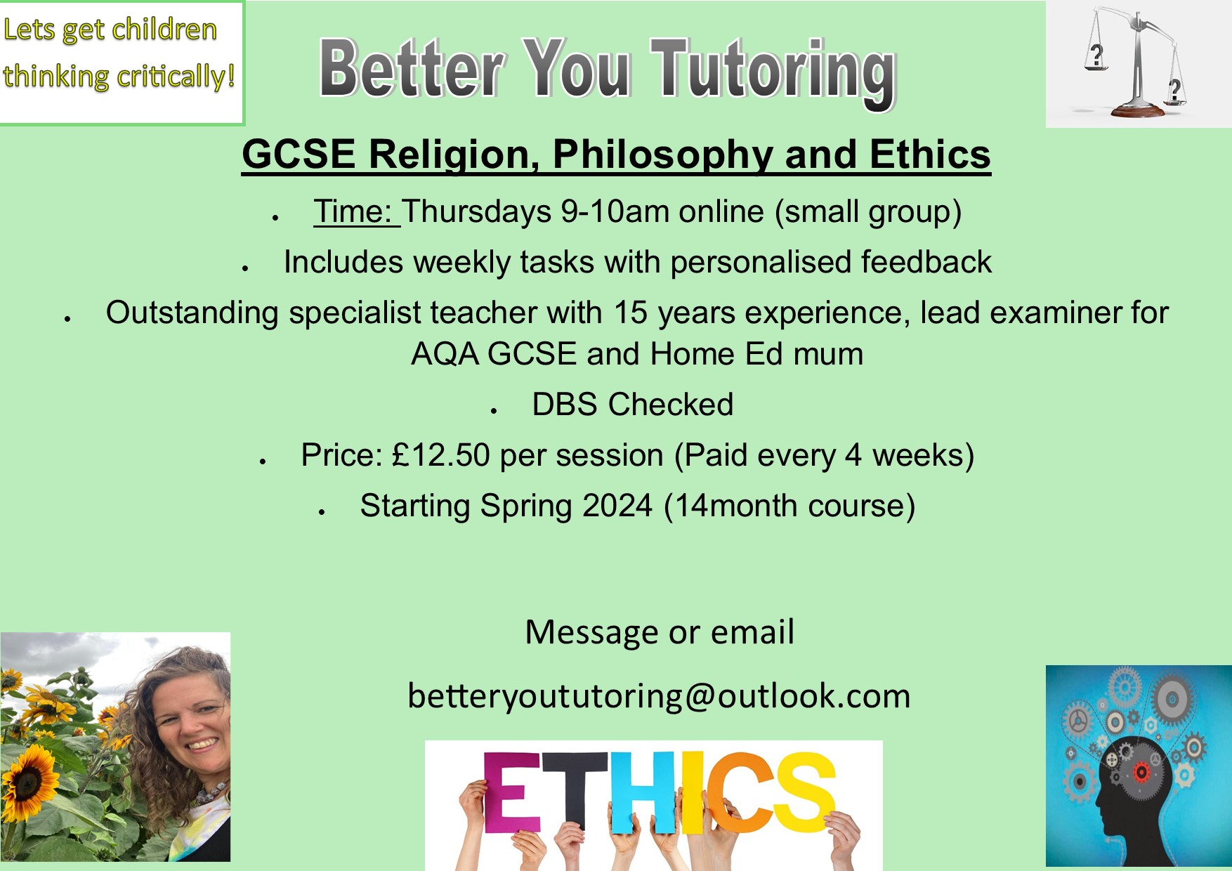 GCSE Religion, Philosophy and Ethics | Home Education Directory ...